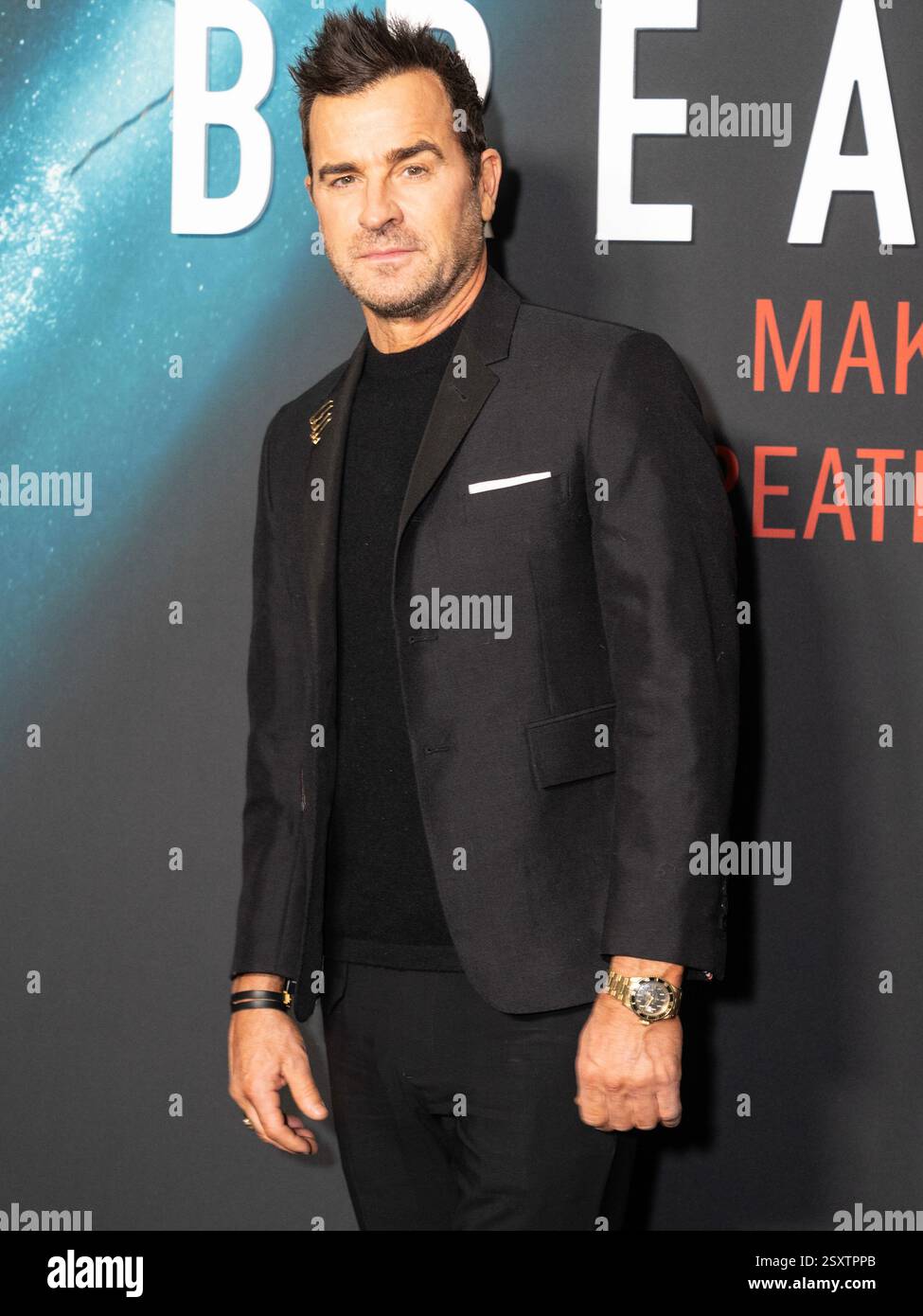 New York, United States. 25th Feb, 2025. Justin Theroux attends ...