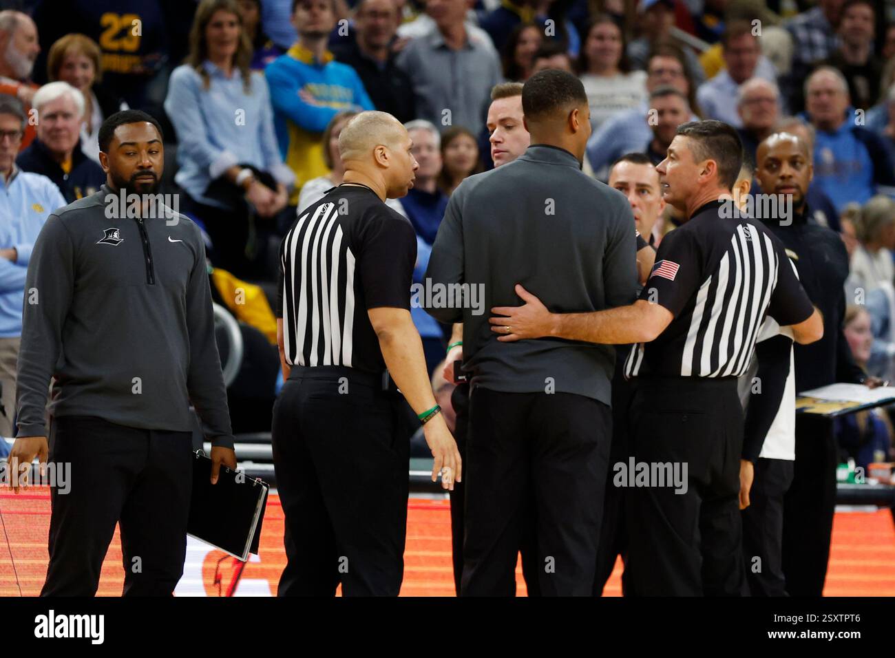 MILWAUKEE, WI - FEBRUARY 25: Providence Friars head coach Kim English ...