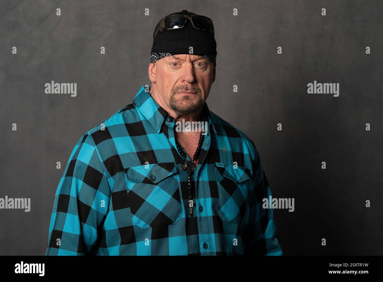 The Undertaker poses for a portrait on Feb. 14, 2025, in New York. (AP ...