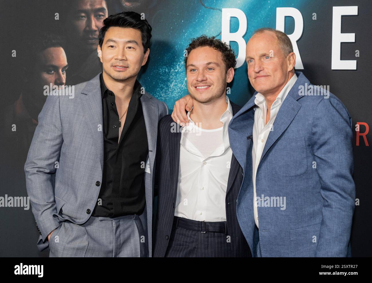 Simu Liu, Finn Cole, Woody Harrelson attend premiere of 'Last Breath ...