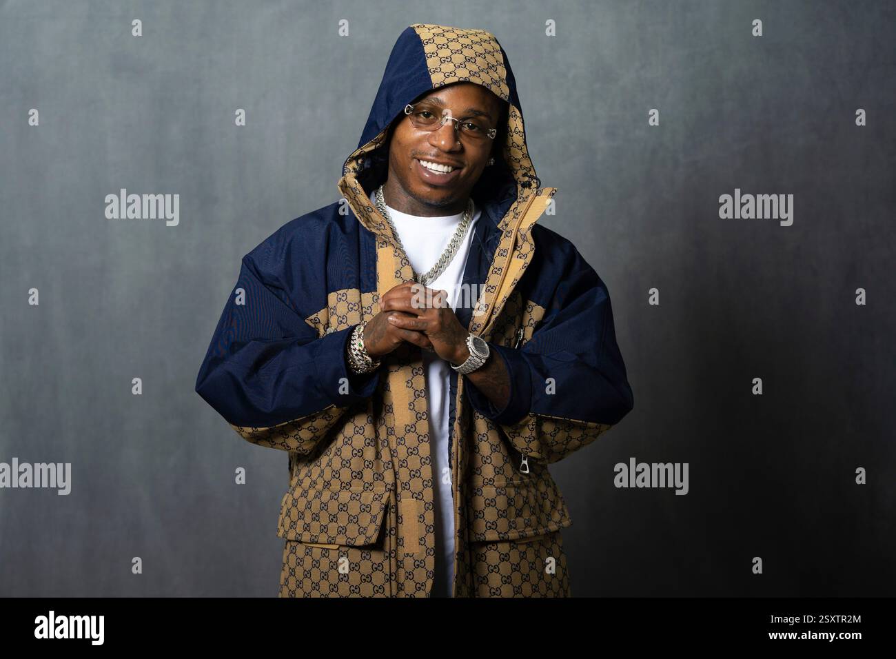 Jacquees poses for a portrait on Feb. 13, 2025, in New York. (AP Photo ...