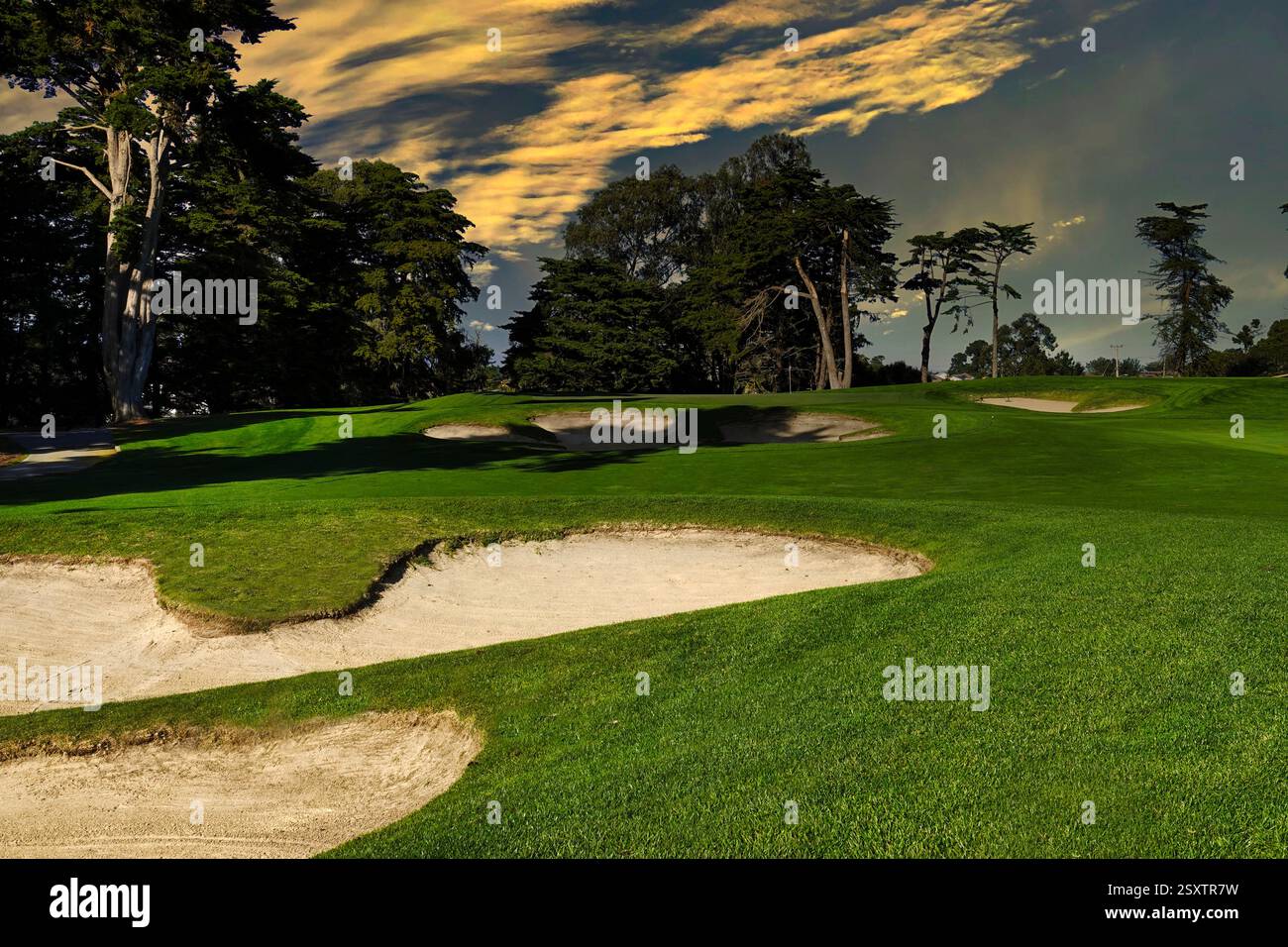 Seaside, California, USA 5th December, 2024 the 11th hole of the ...