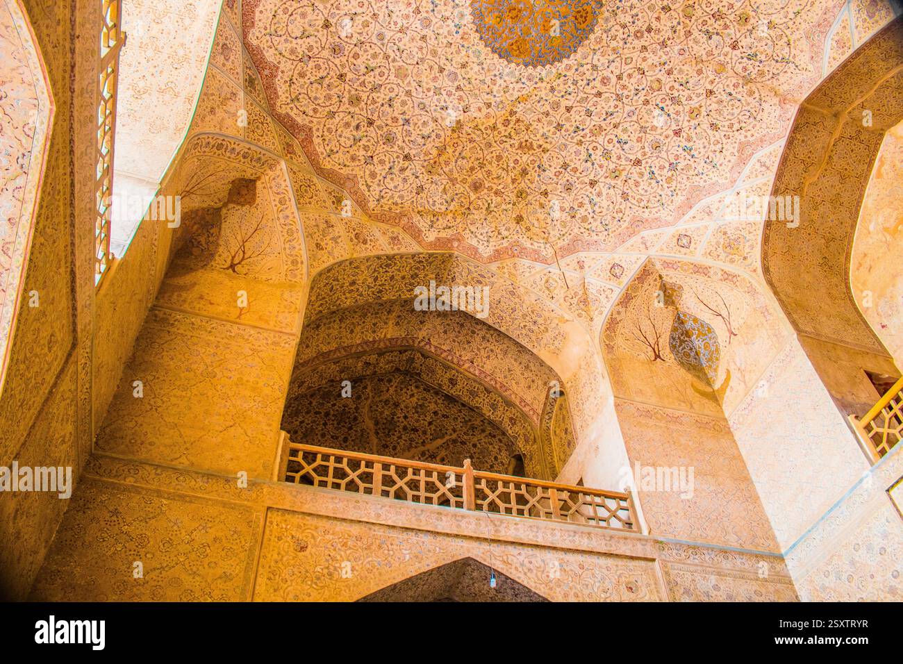 Ali Qapu is an imperial palace in Isfahan, Iran. It is located on the ...