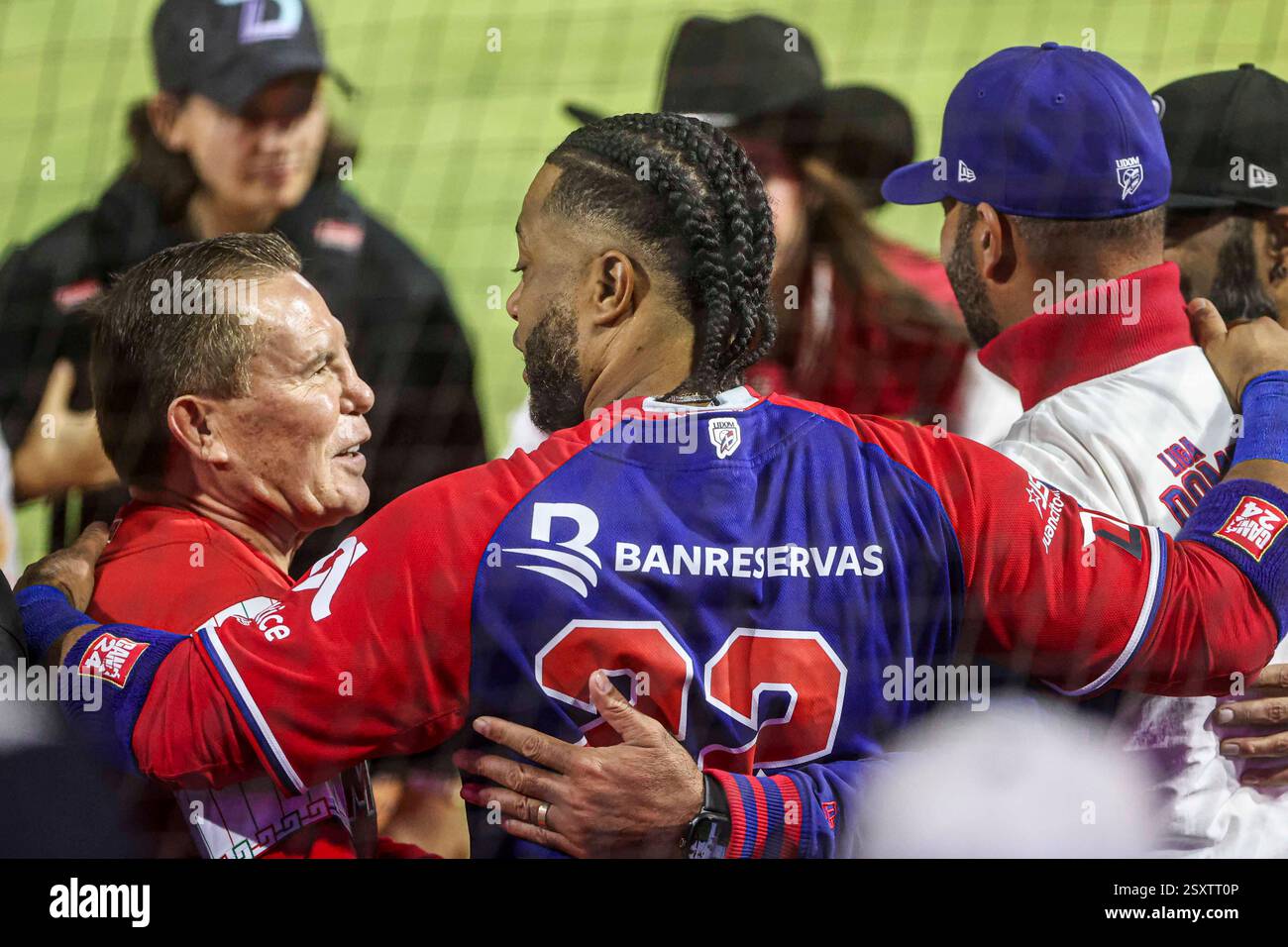 MEXICALI, MEXICO - FEBRUARY 7: Julio Cesar Chavez, Robinson Cano and ...