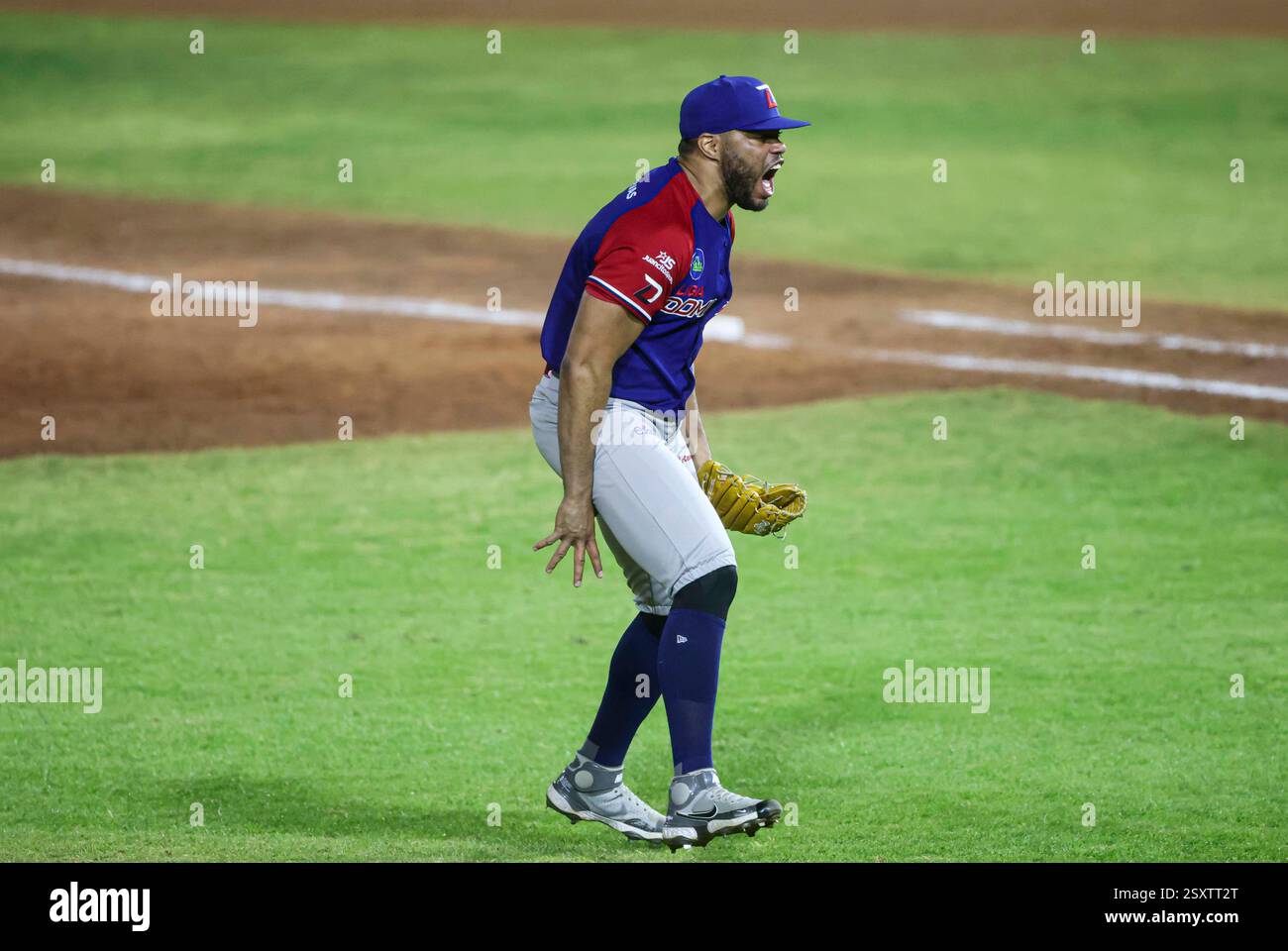 MEXICALI, MEXICO - FEBRUARY 7: Jimmy Cordero, closing pitcher for ...