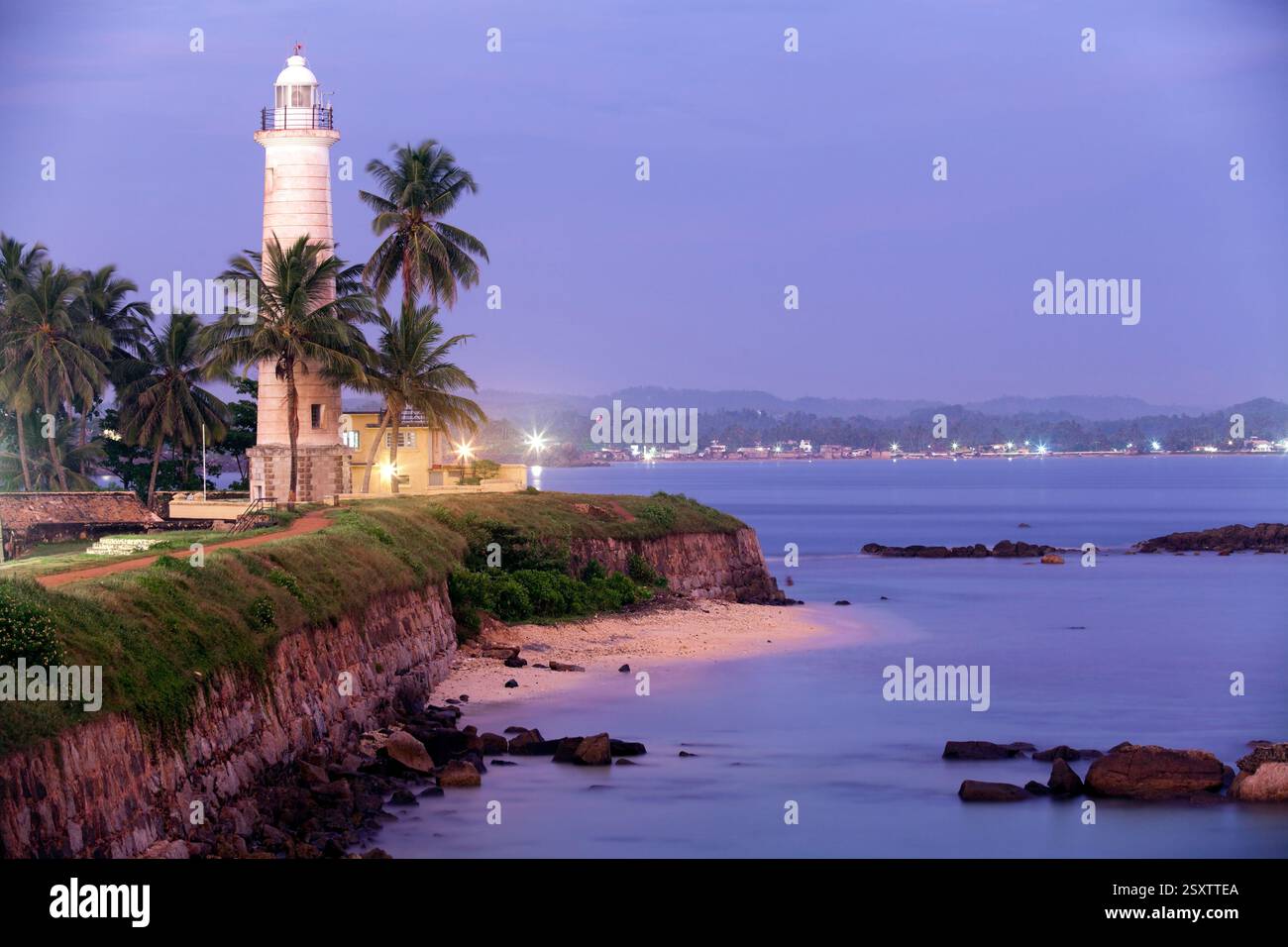 The Galle Lighthouse also known as Pointe de Galle Light is an onshore ...