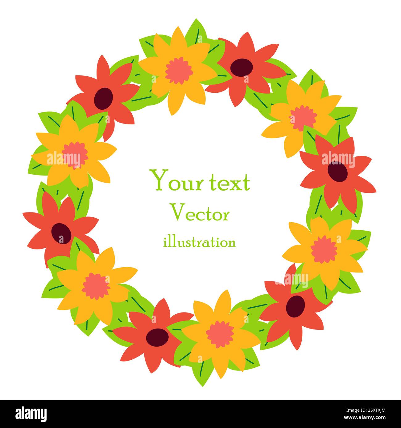 Bright natural background projects Stock Vector Images - Alamy