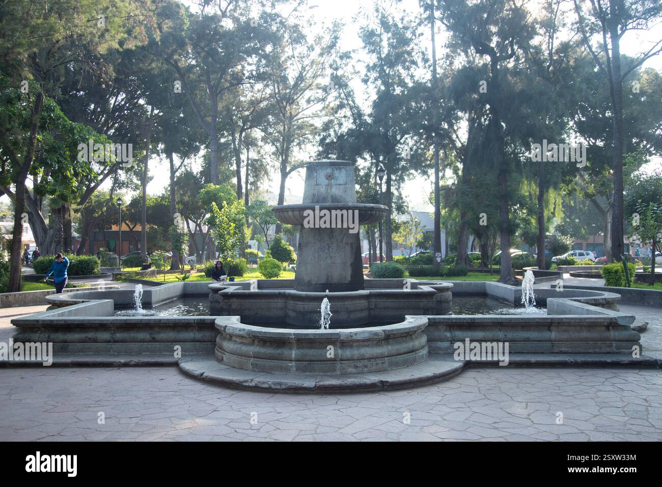 Oaxaca, Mexico; 1st January 2025: Park Jardin Conzatti in the city of ...