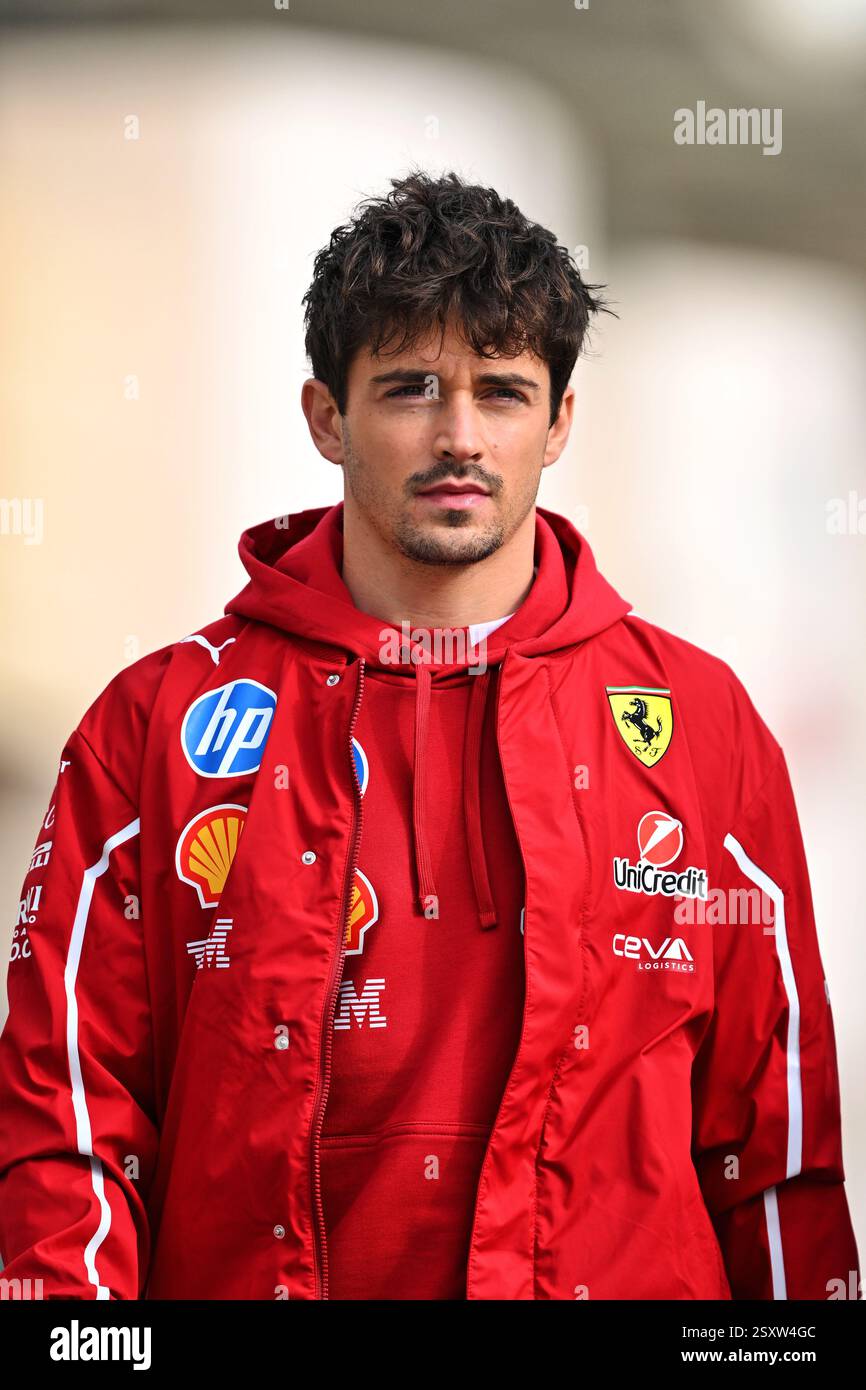 Sakhir, Bahrain. 26th Feb, 2025. Charles Leclerc (MON) Ferrari. 26.02. ...