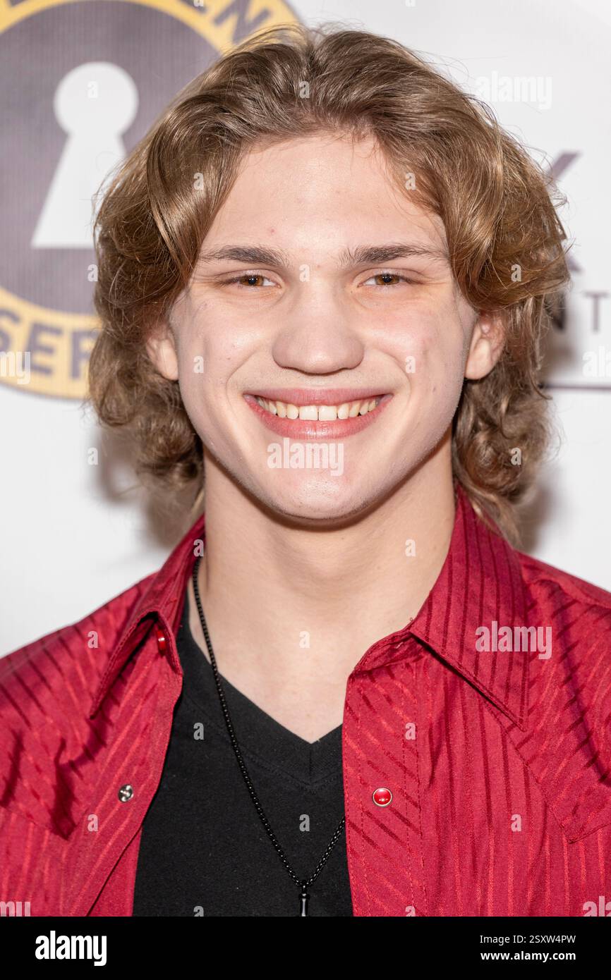 Los Angeles, USA. 25th Feb, 2025. Actor/Singer Mason McNulty attends ...