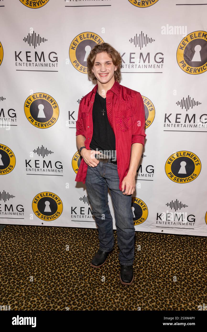 Los Angeles, USA. 25th Feb, 2025. Actor/Singer Mason McNulty attends ...