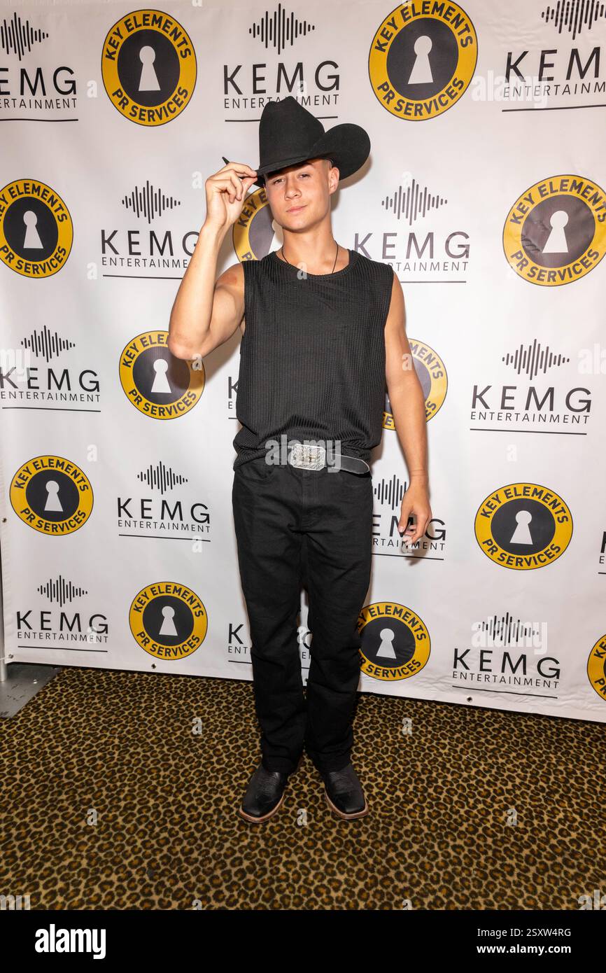 Singer Rex James attends Key Elements PR and KEMG Entertainment present ...