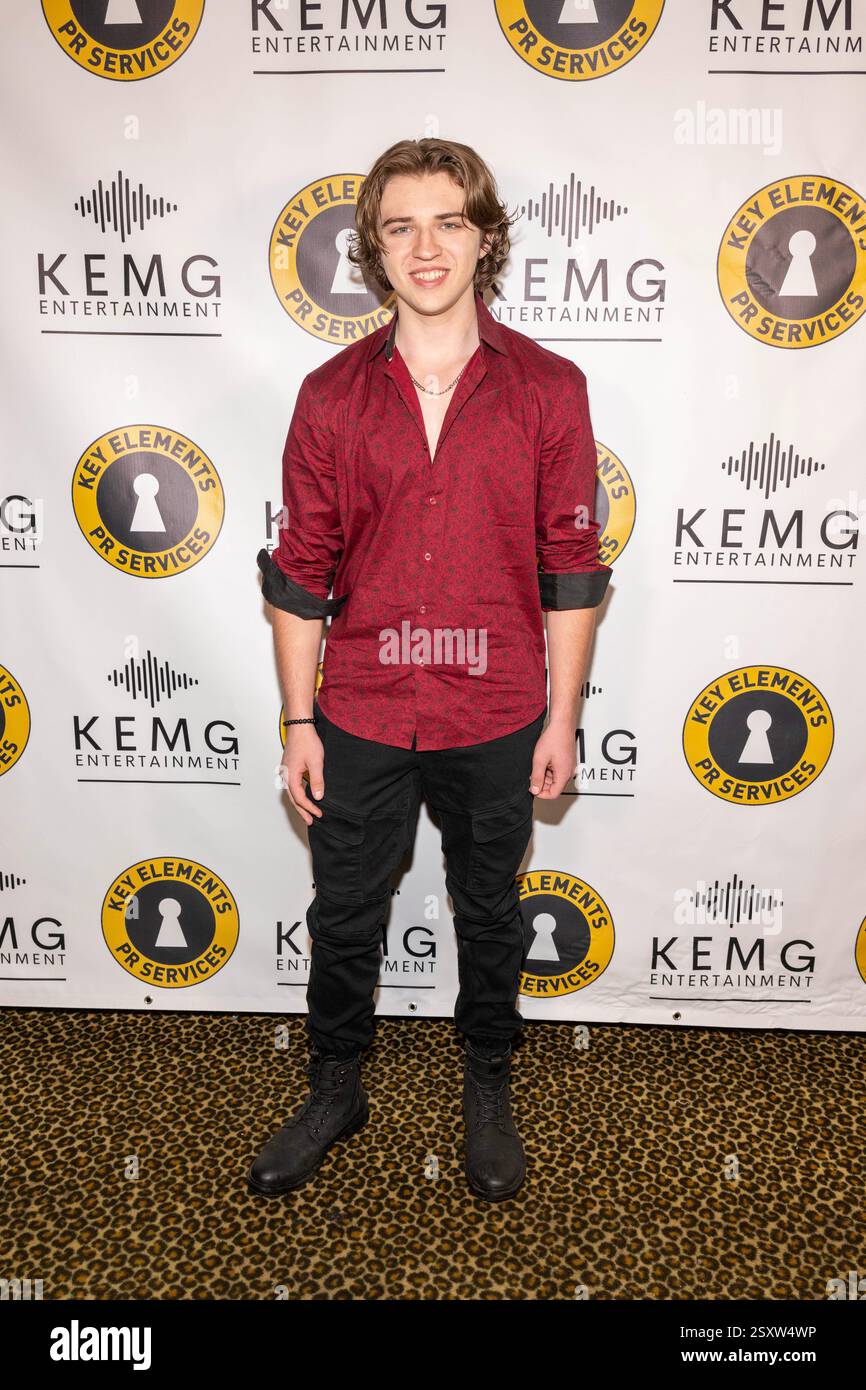 Los Angeles, USA. 25th Feb, 2025. Actor Marik Knight attends Key ...