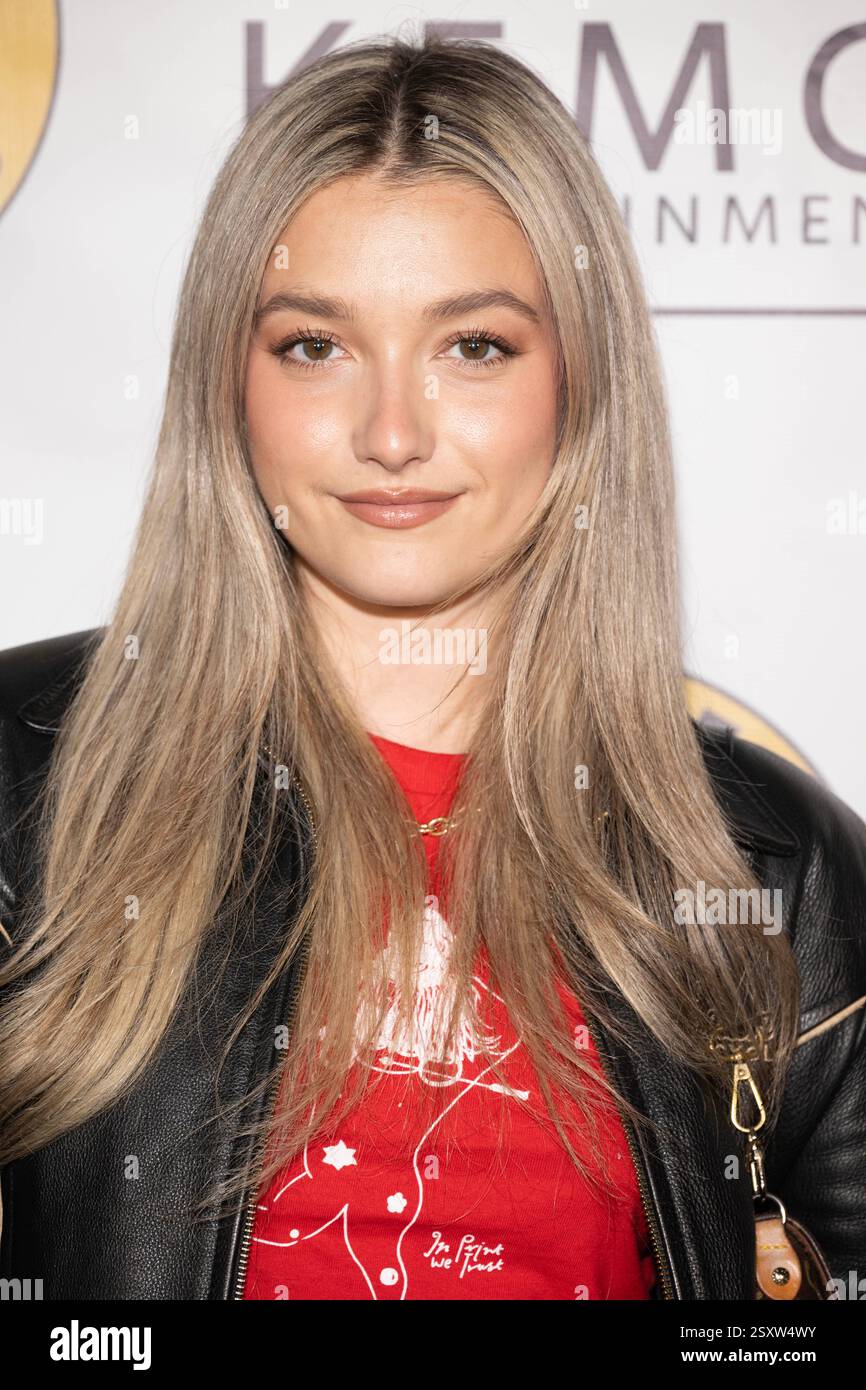 Los Angeles, USA. 25th Feb, 2025. Actress Hailey Fauchere attends Key ...