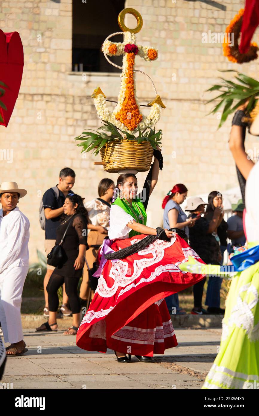 Oaxaca, Mexico; 1st January 2025: Popular folklore parade and dance in ...