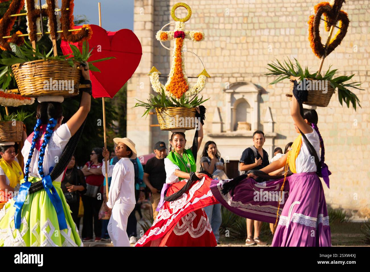 Oaxaca, Mexico; 1st January 2025: Popular folklore parade and dance in ...