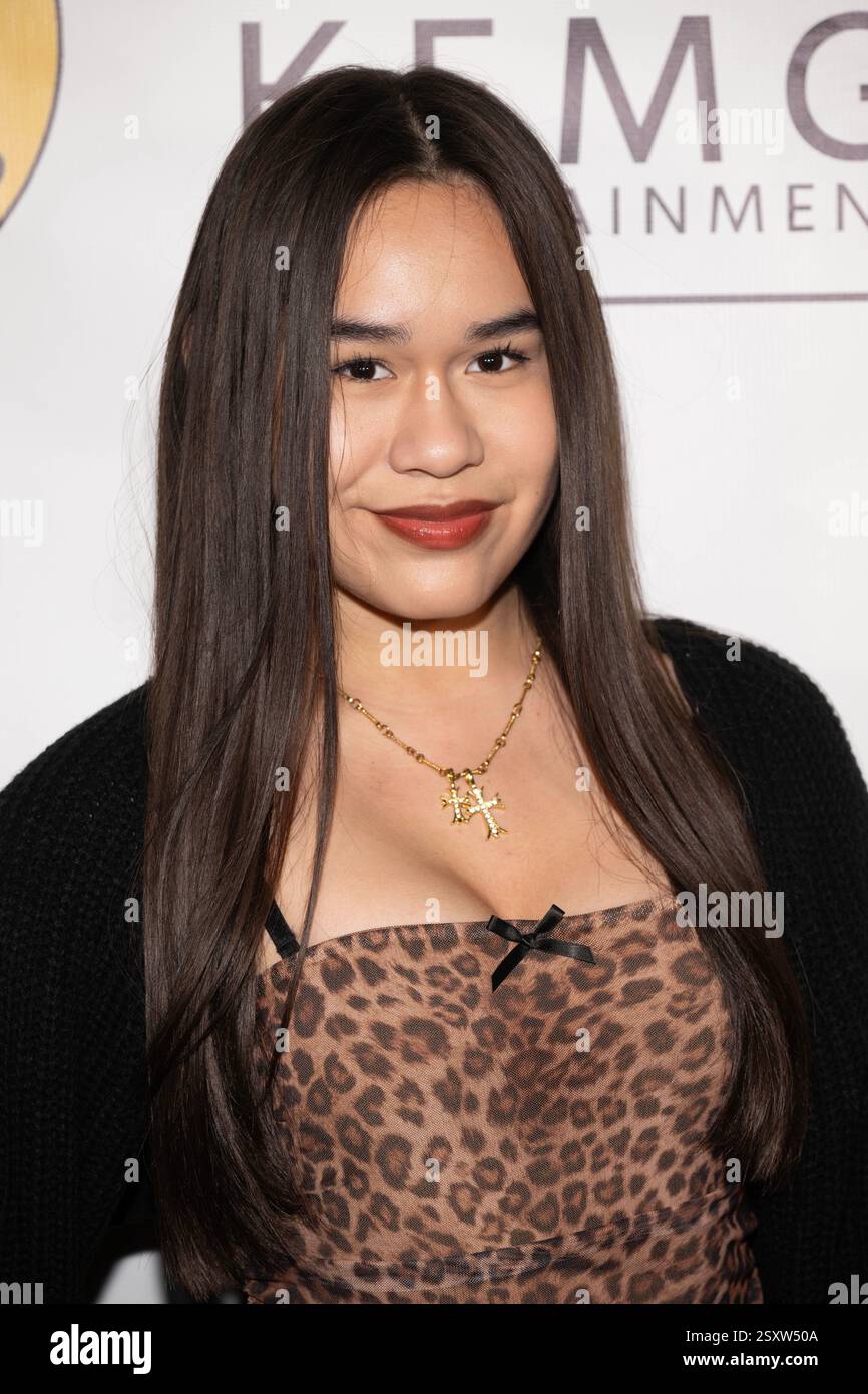 Los Angeles, USA. 25th Feb, 2025. Actress/Dancer Alysa Gutierrez Sierra ...