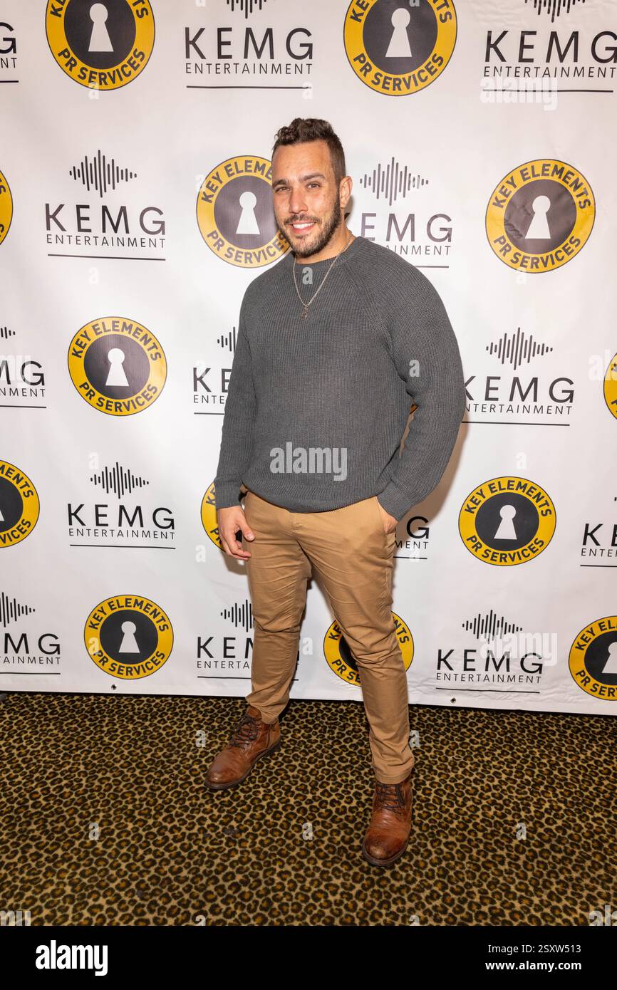 Los Angeles, USA. 25th Feb, 2025. Actor/Producer Lucas C. Lockwood ...