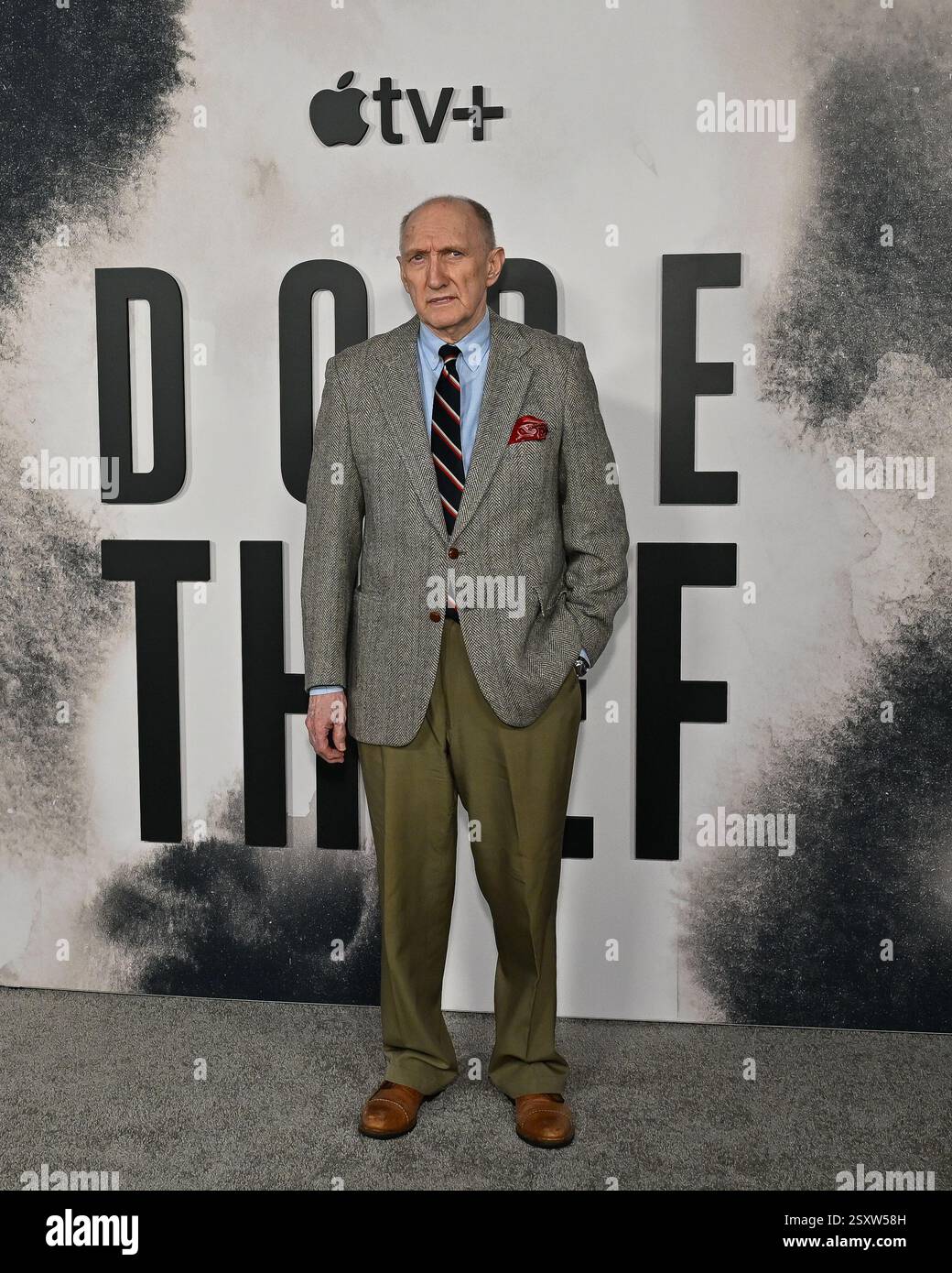 New York, USA. 25th Feb, 2025. Peter McRobbie attends the premiere of ...