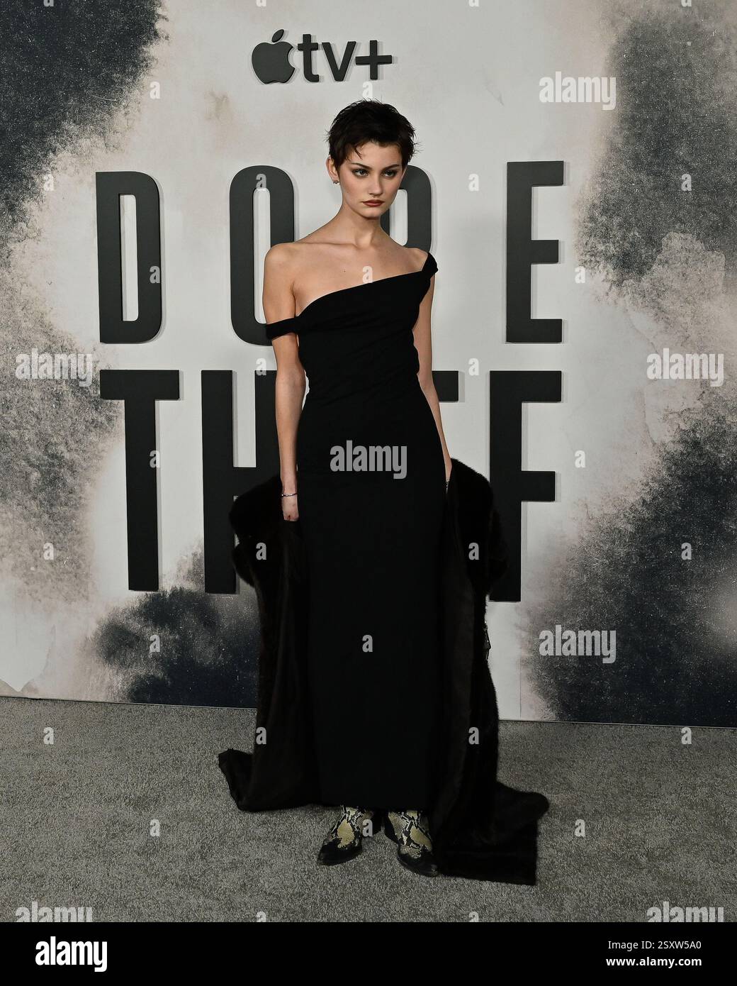 New York, USA. 25th Feb, 2025. Bec Lauder attends the premiere of Dope ...