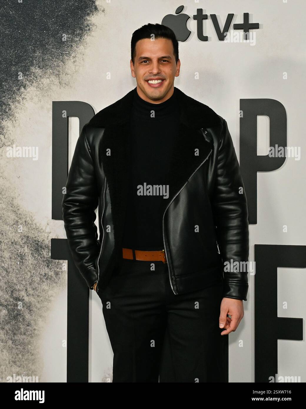 New York, USA. 25th Feb, 2025. Chris Leoni attends the premiere of Dope Thief at the Regal Union ...