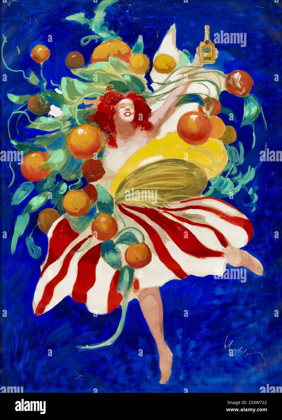 Leonetto Cappiello - Poster Mock-Up - 1921 Stock Photo - Alamy