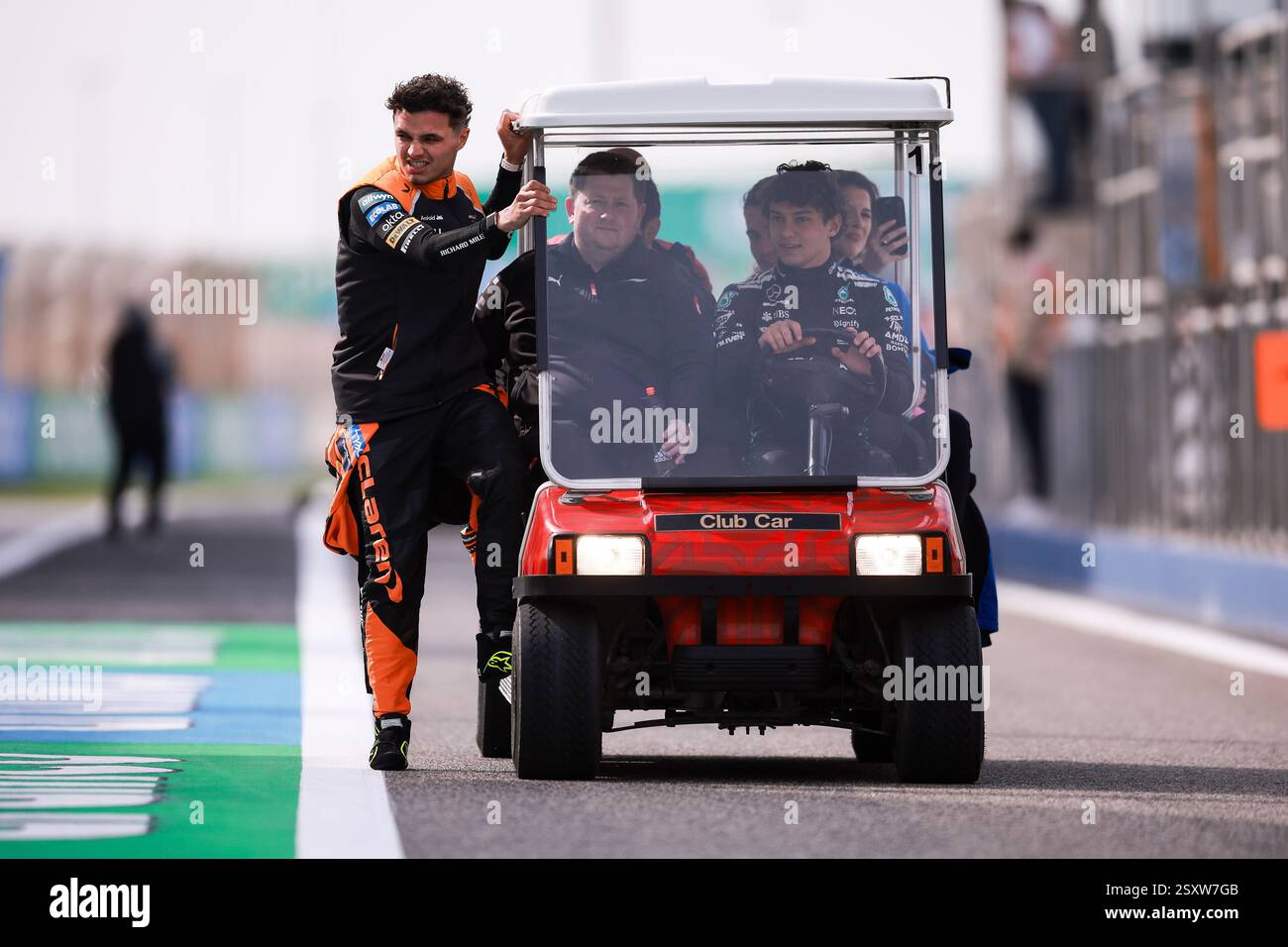 NORRIS Lando (gbr), McLaren F1 Team MCL39, portrait during the Formula 1 Aramco pre-season ...