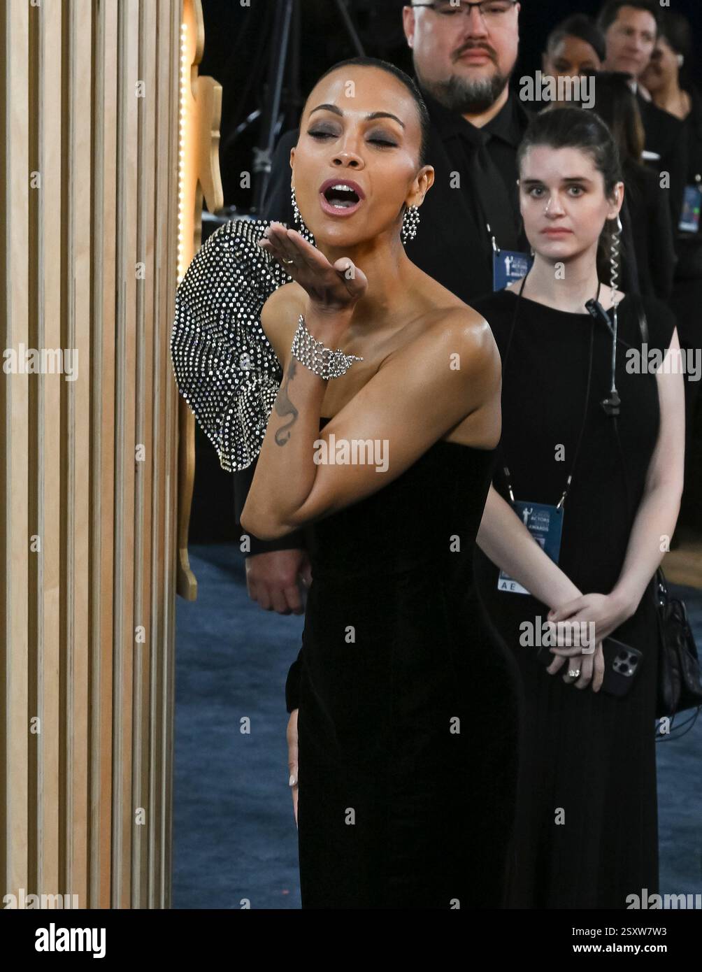 Los Angeles, California, USA. 23rd Feb, 2025. Zoe Saldana. 31st Annual ...
