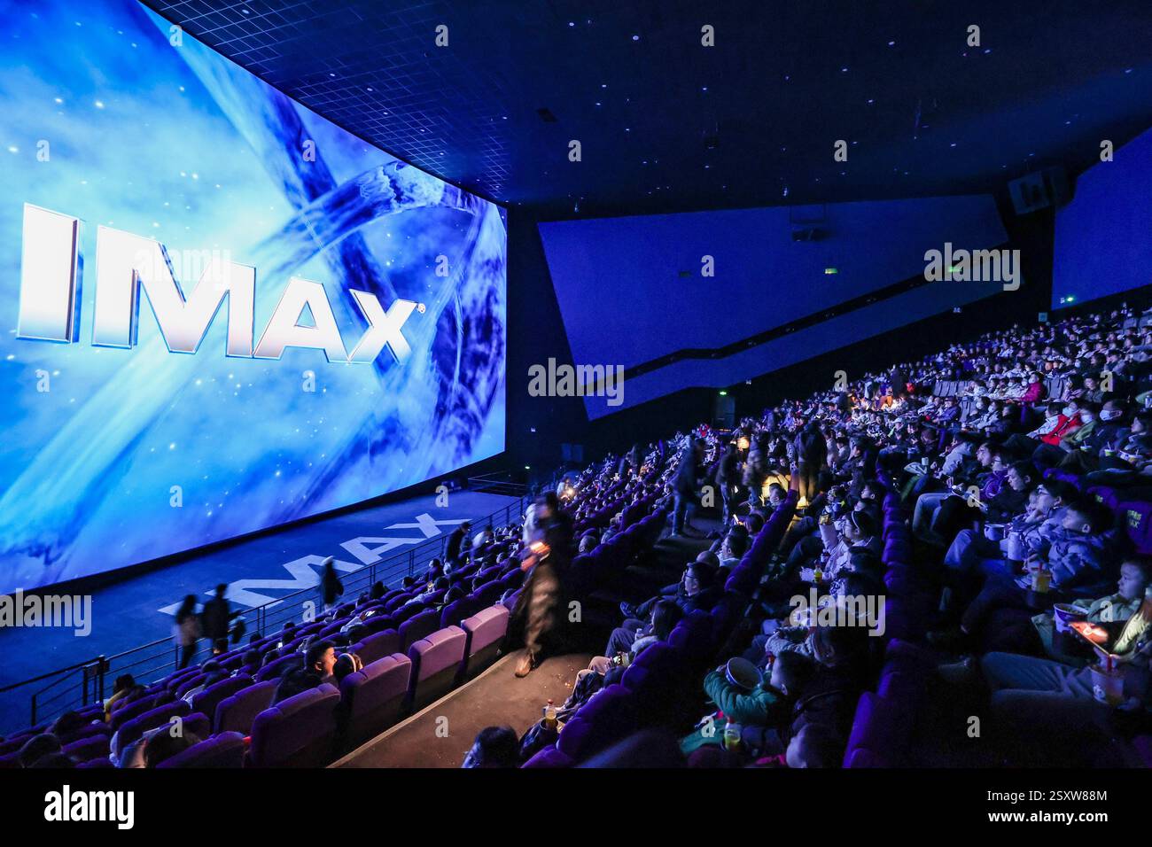 **CHINESE MAINLAND, HONG KONG, MACAU AND TAIWAN OUT** Audiences watch ...