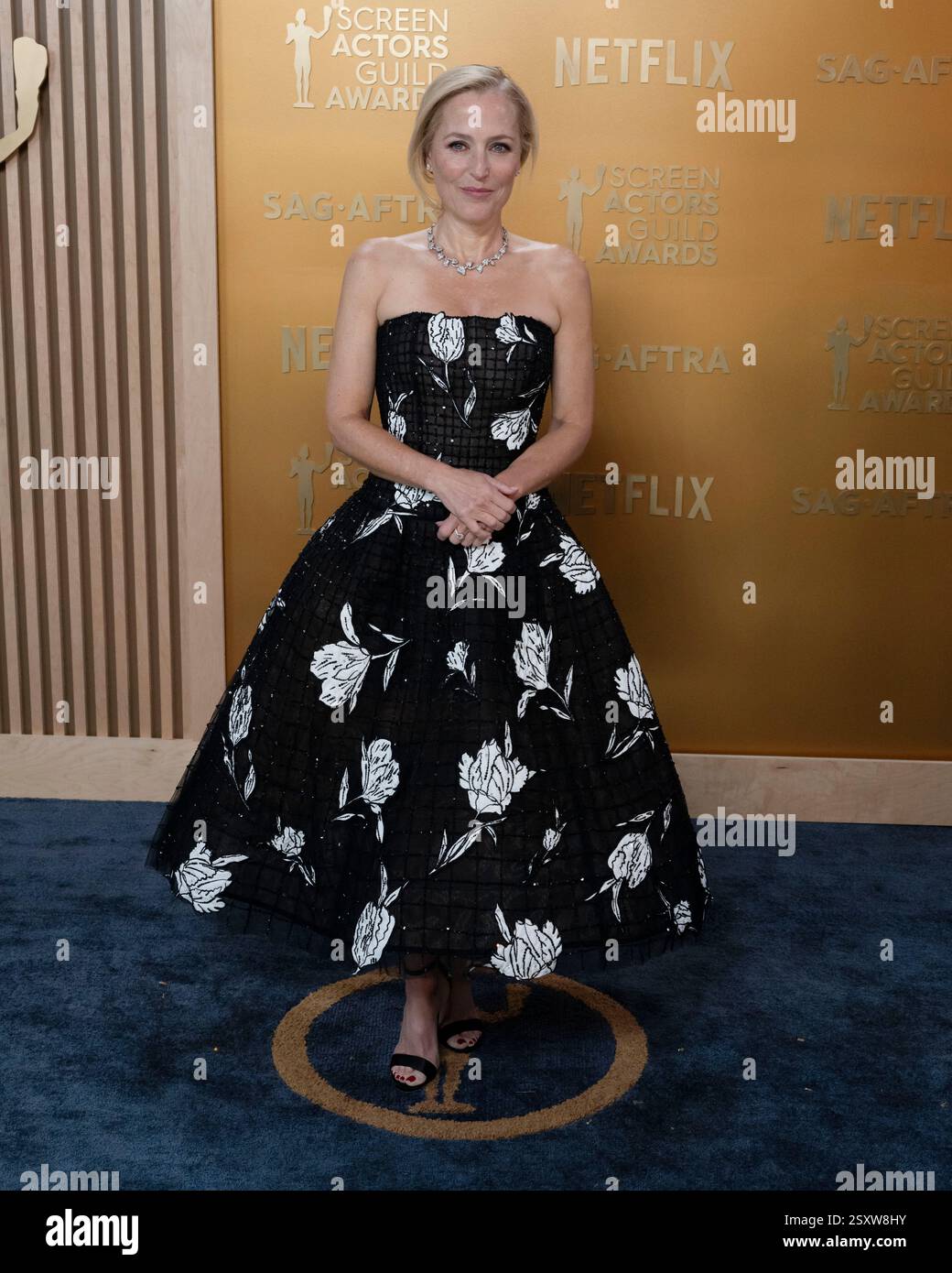 Los Angeles, California, USA. 23rd Feb, 2025. Gillian Anderson. 31st ...