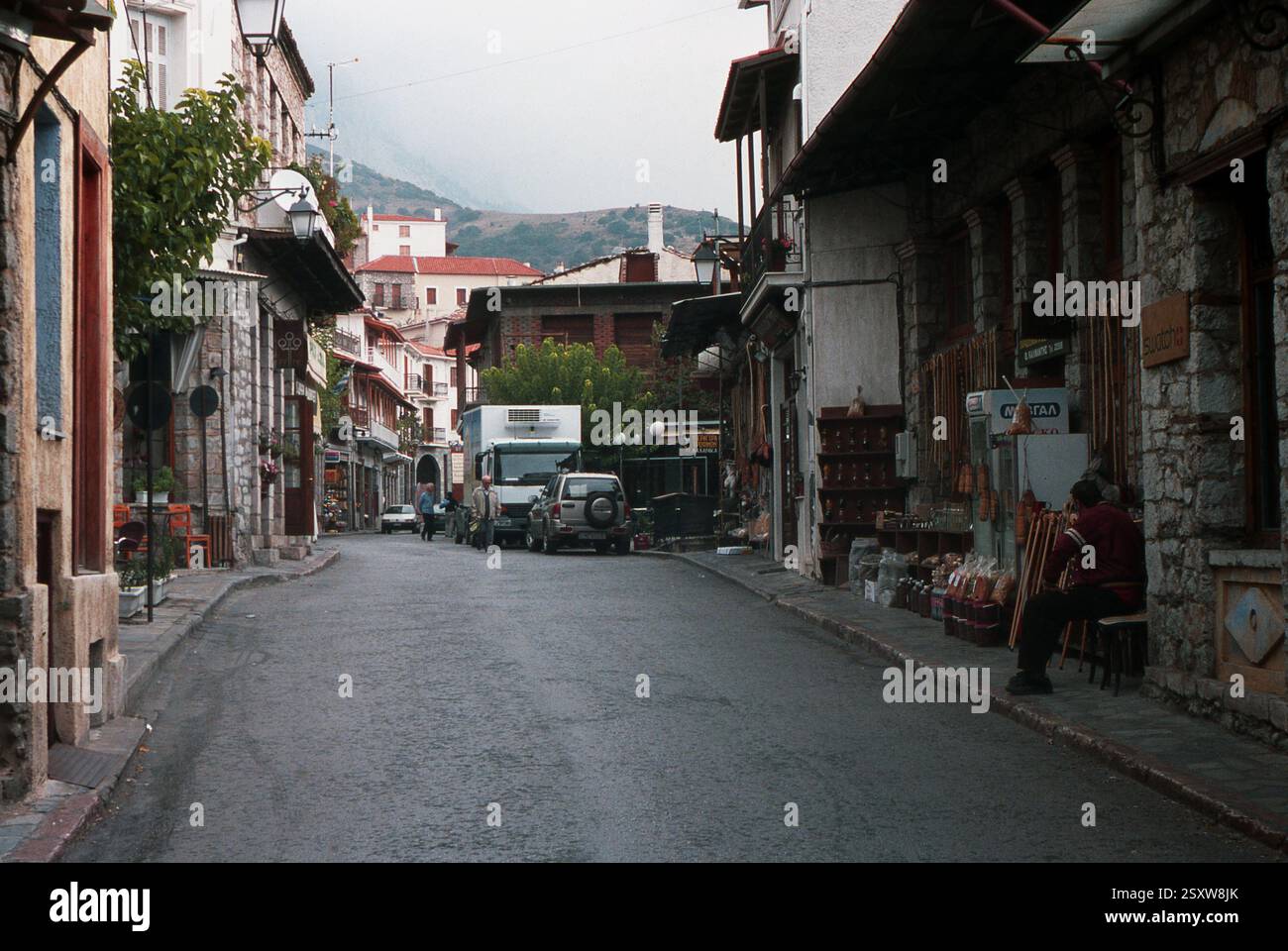 Arachova, Greece, Delfoi Stock Photo - Alamy
