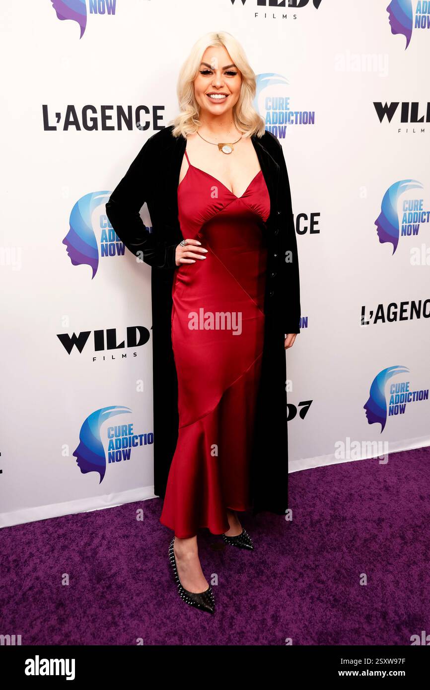 Megan Holiday attends the Cure Addiction Now's Inaugural Fundraising ...