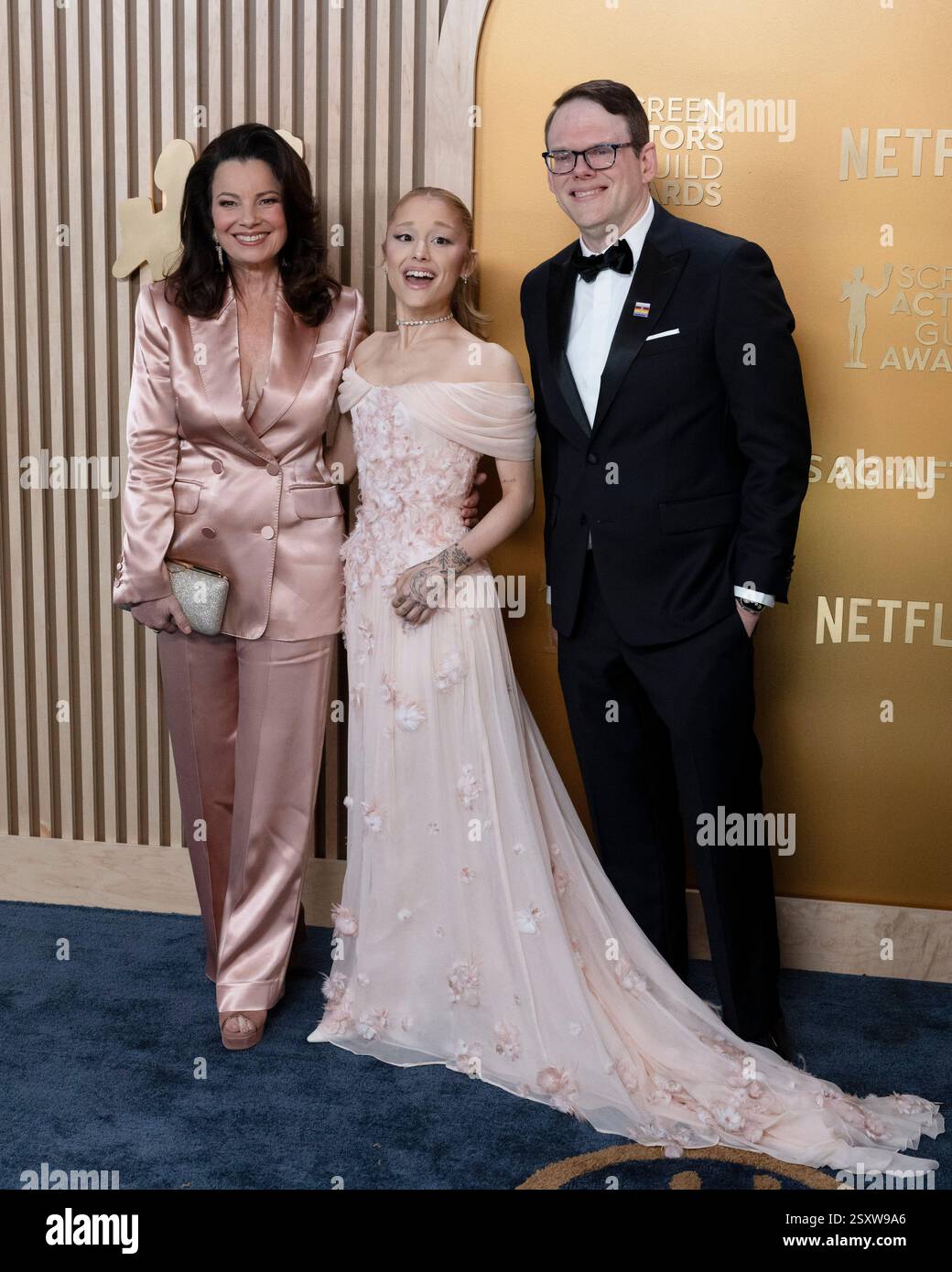 February 23, 2025, Los Angeles, California, USA: (L-R) Fran Drescher ...