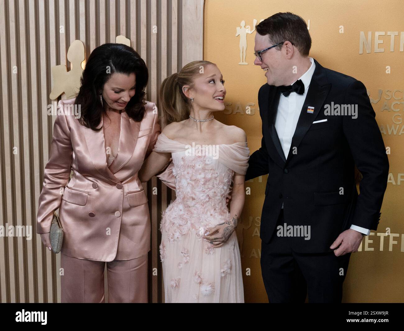 February 23, 2025, Los Angeles, California, USA: (L-R) Fran Drescher ...
