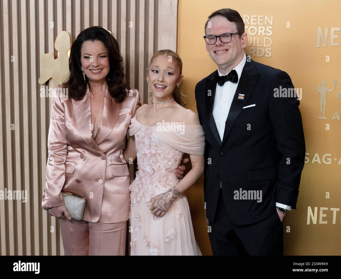February 23, 2025, Los Angeles, California, USA: (L-R) Fran Drescher ...