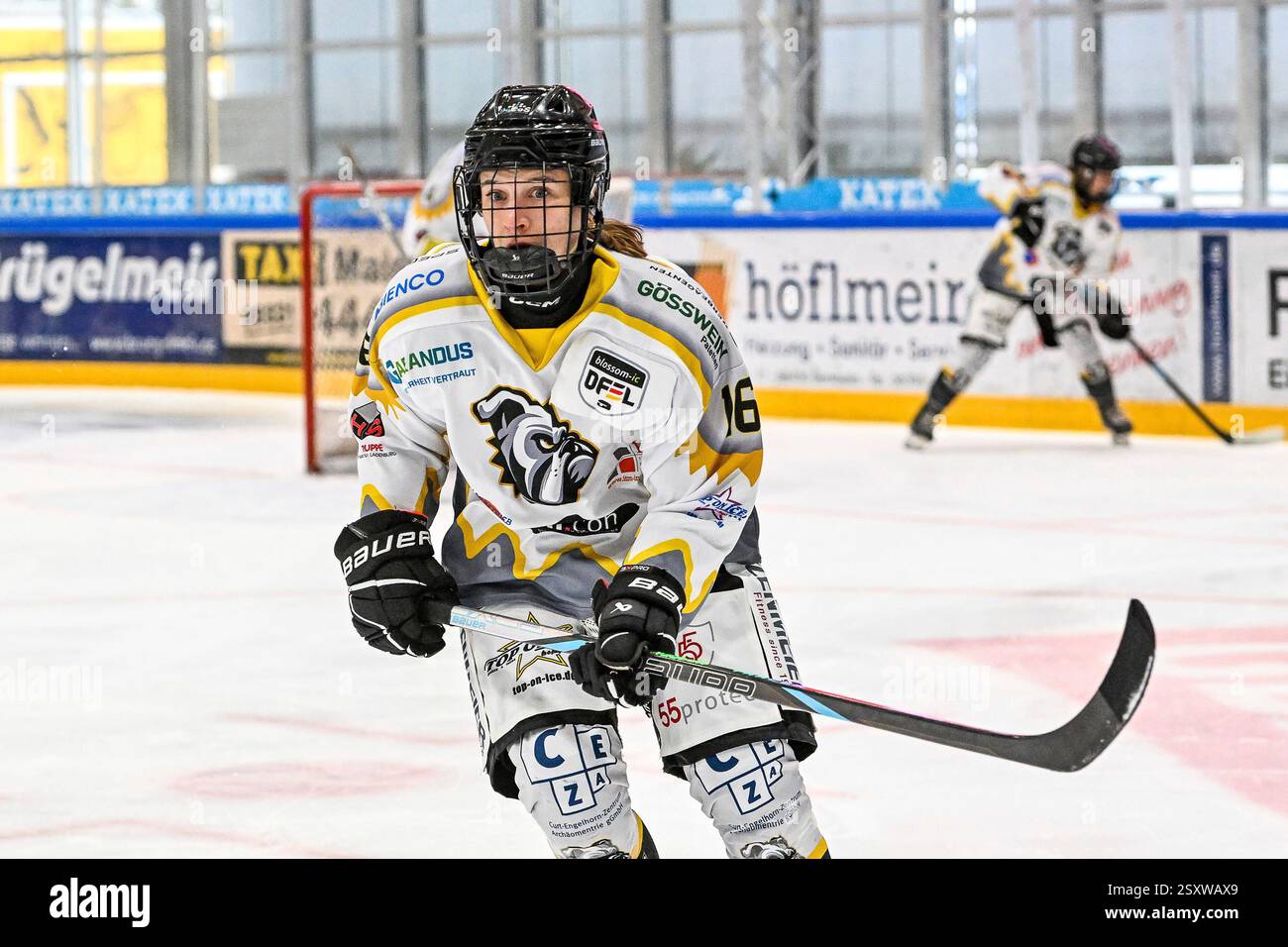 23.02.2025, Alpha Cooling-Arena am Huehnerberg, Memmingen, GER, DFEL ...