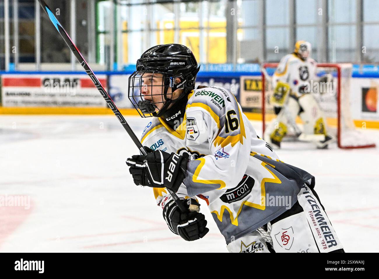 Memmingen, Deutschland. 23rd Feb, 2025. 23.02.2025, Alpha Cooling-Arena ...