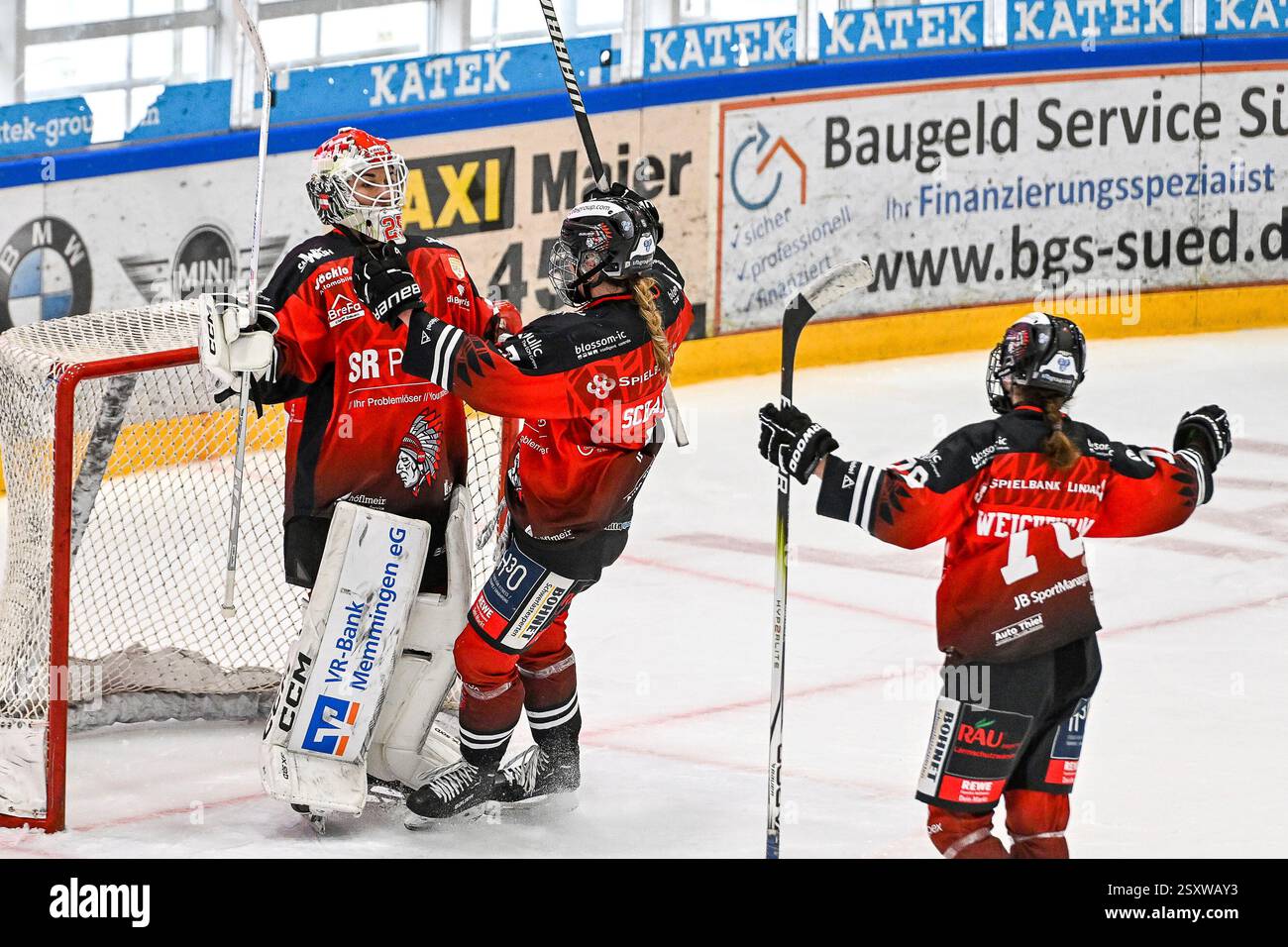 Memmingen, Deutschland. 23rd Feb, 2025. 23.02.2025, Alpha Cooling-Arena ...