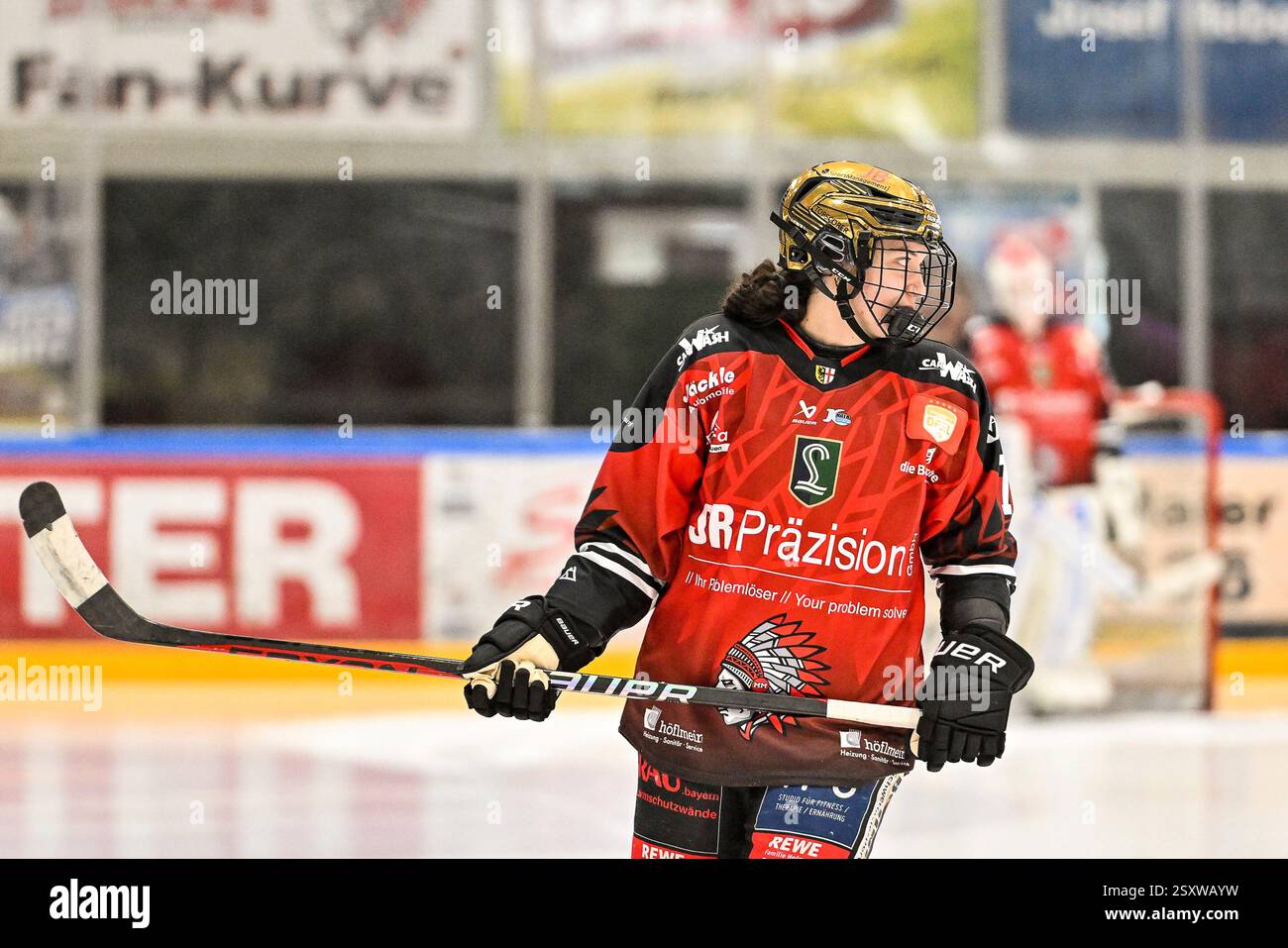 23.02.2025, Alpha Cooling-Arena am Huehnerberg, Memmingen, GER, DFEL ...