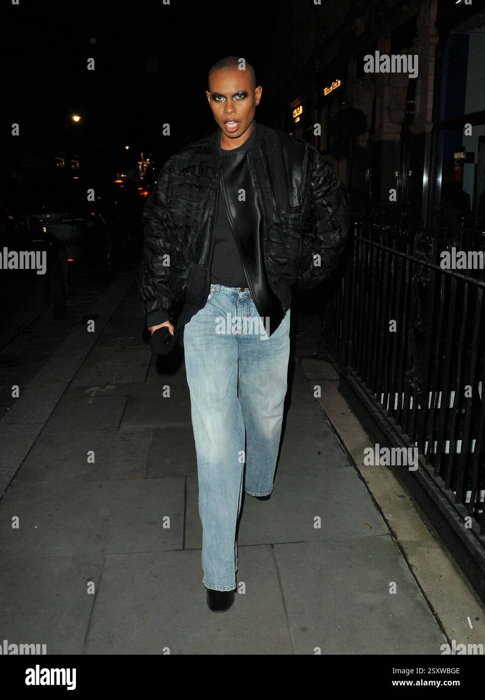 Skin (Deborah Anne Dyer) at the LFW a/w 2025 Perfect Magazine London ...