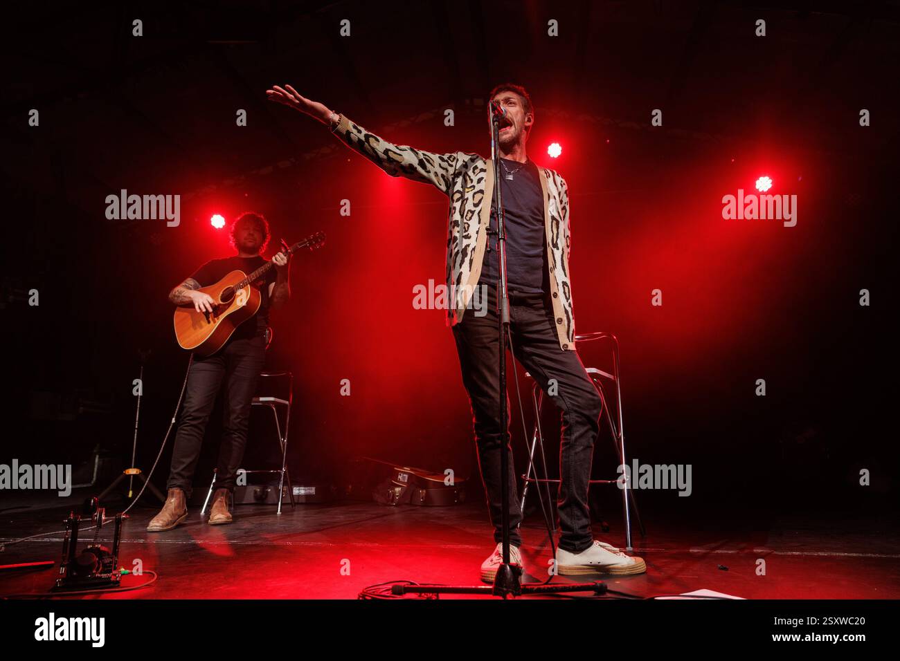 Tom Meighan performs â??Rawâ? tour 2025 on February 25, 2025 at Largo ...