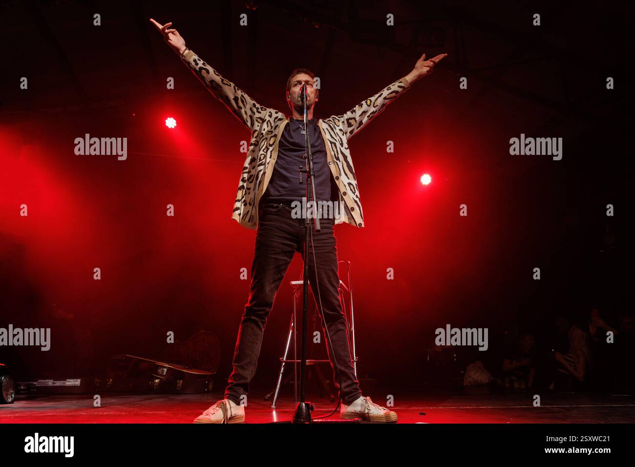 Tom Meighan performs â??Rawâ? tour 2025 on February 25, 2025 at Largo ...