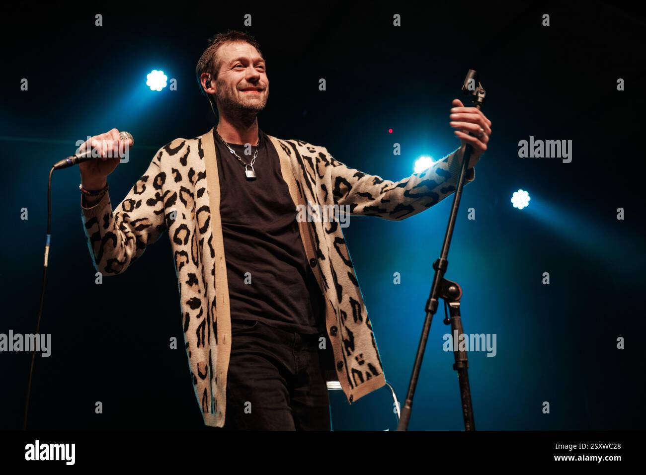 Tom Meighan performs â??Rawâ? tour 2025 on February 25, 2025 at Largo ...