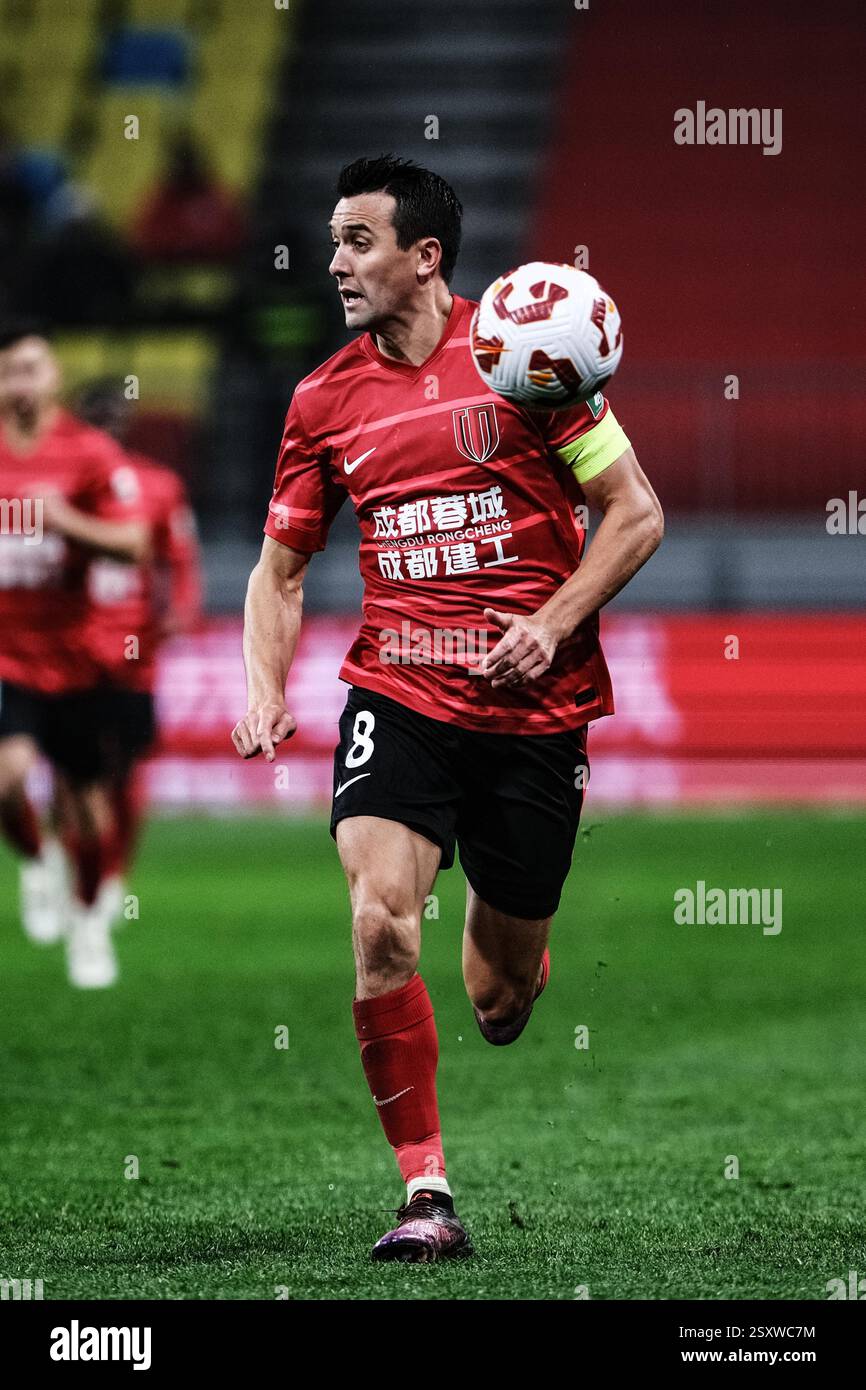 Chengdu Rongcheng Football Club defeated Wuhan Three Towns Football ...
