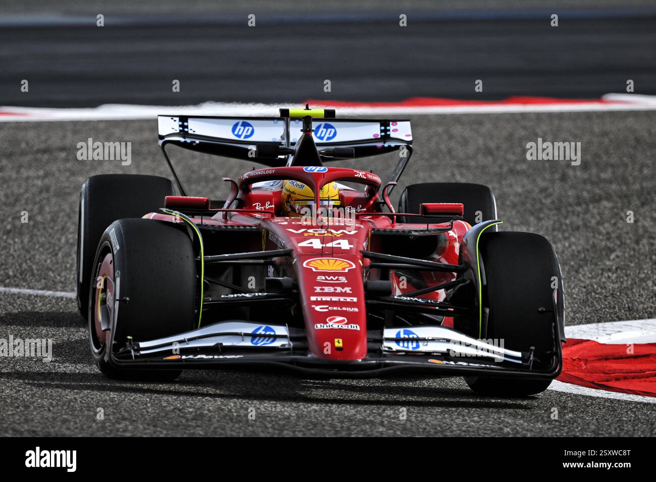 Sakhir, Bahrain. 26th Feb, 2025. Lewis Hamilton (GBR) Ferrari SF-25. 26 ...