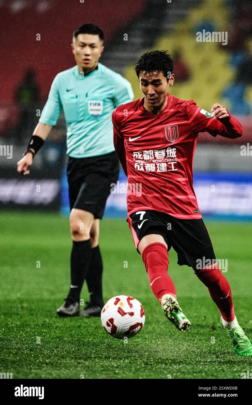 Chengdu Rongcheng Football Club defeated Wuhan Three Towns Football ...