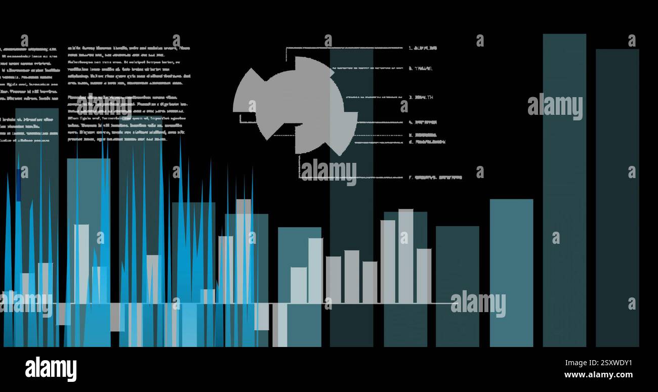 Image of statistics and data processing Stock Photo - Alamy