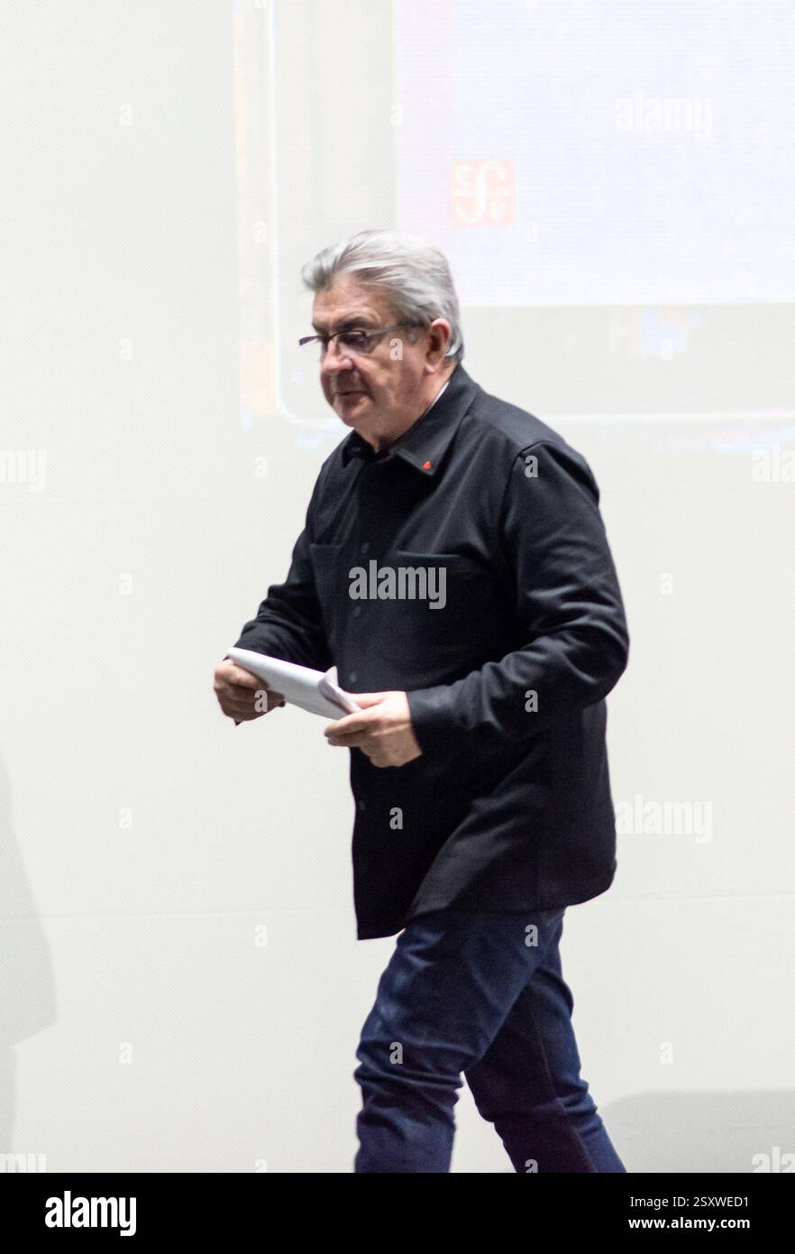 Mexico City, Mexico. 25th Feb, 2025. Jean-Luc Mélenchon, French ...