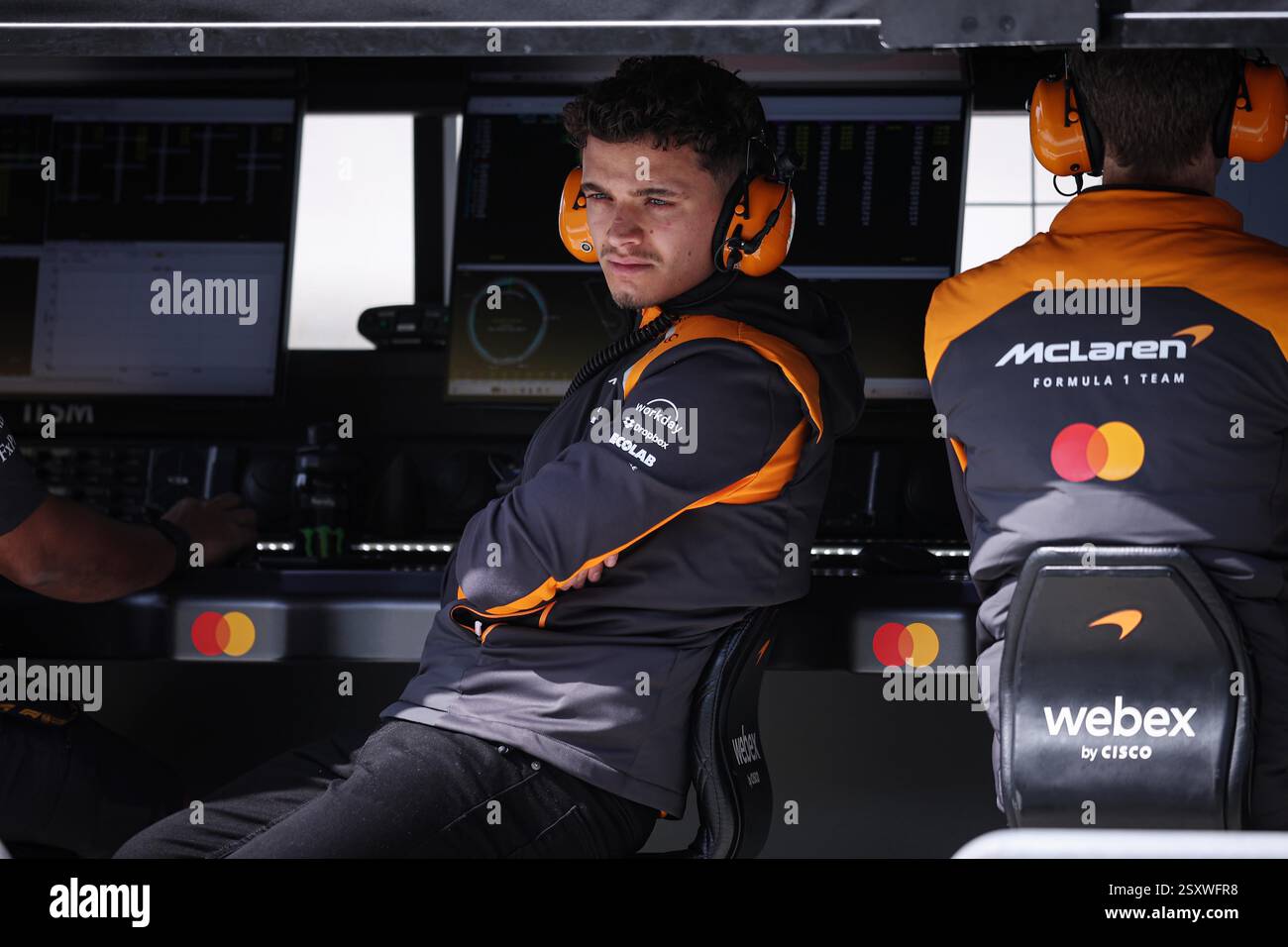 NORRIS Lando (gbr), McLaren F1 Team MCL39, portrait during the Formula 1 Aramco pre-season ...