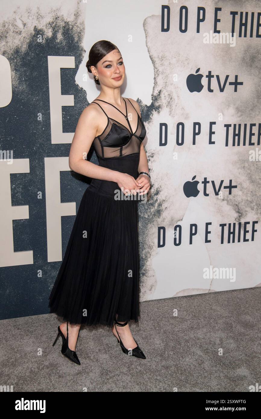 New York, United States. 25th Feb, 2025. Liz Caribel Sierra attends the ...